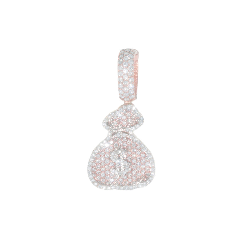 Iced Out Money Bag – Haimov Jewelers