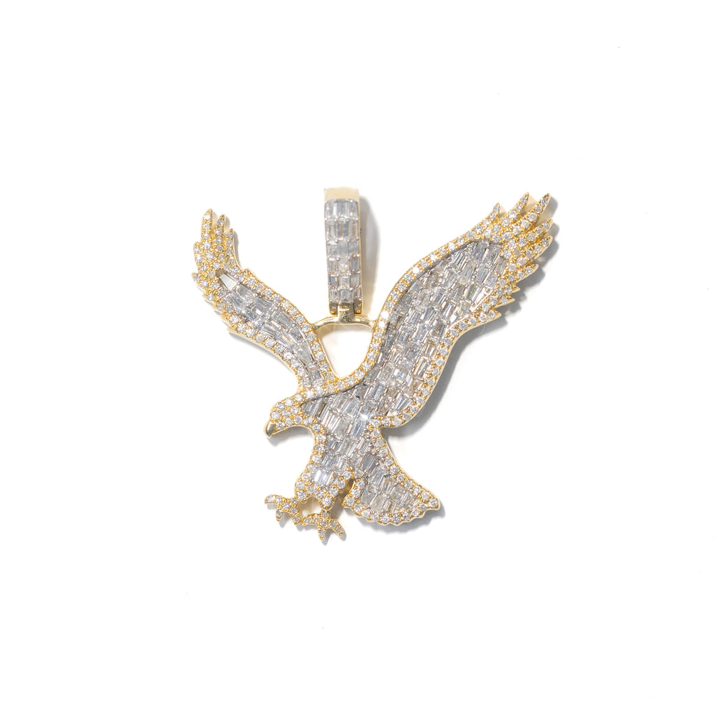 Eagle With Diamonds And Baguettes – Haimov Jewelers