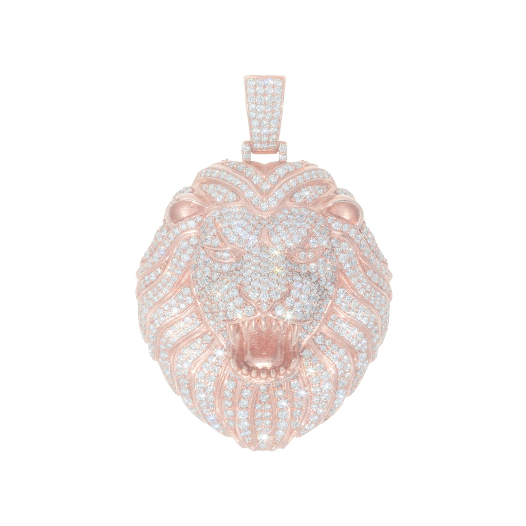 Iced Out Tiger Pendant – Haimov Jewelers