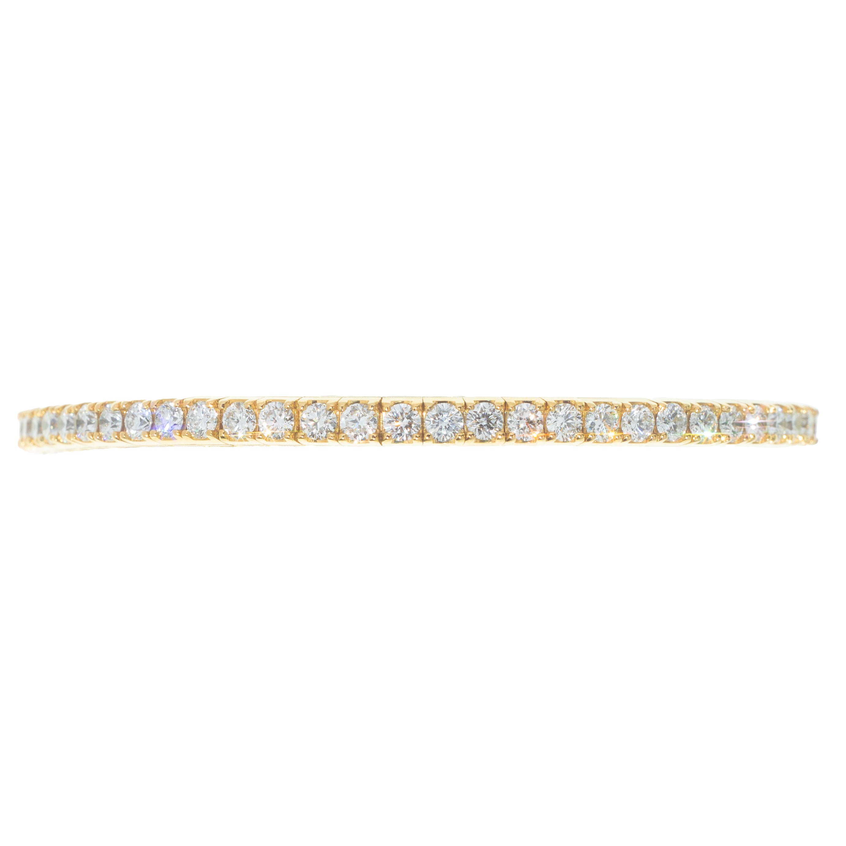 Lab Bangle With Diamonds – Haimov Jewelers
