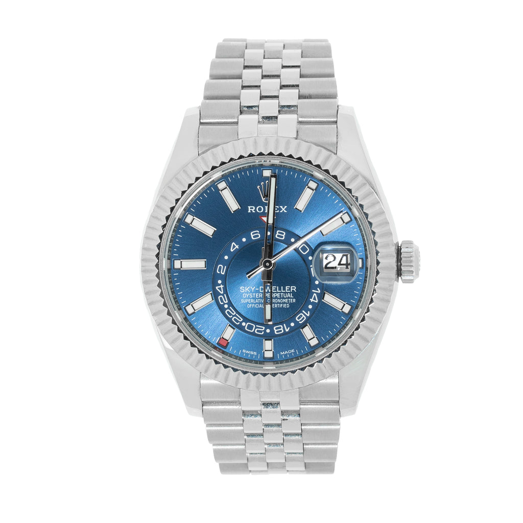 Rolex Stainless Steel Sky-Dweller – Haimov Jewelers
