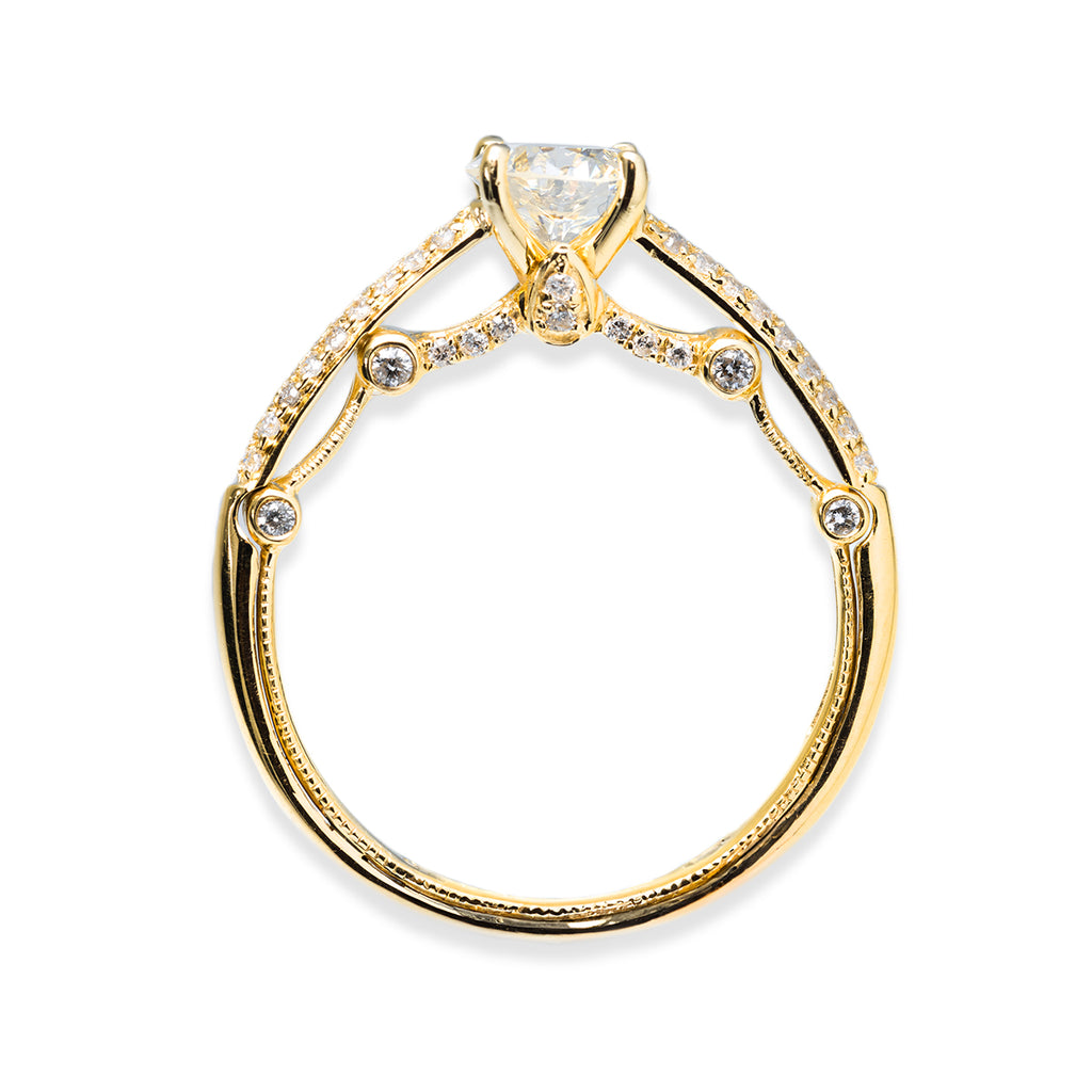 Engagement Ring with Center Stone – Haimov Jewelers